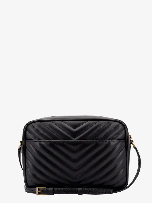 Saint Laurent Quilted Leather Camera Shoulder Bag