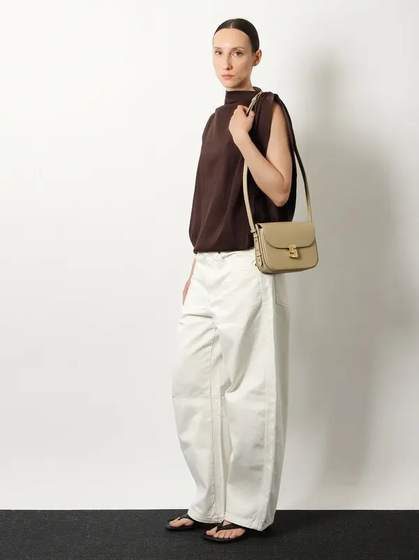 Soeur Bellissima Mini Leather Crossbody Bag