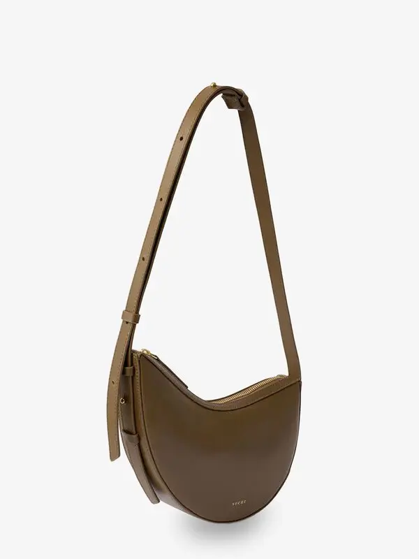 Soeur Wino Mini Leather Shoulder Bag - Brown