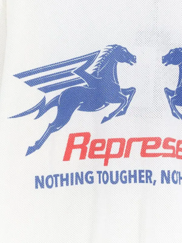 REPRESENT Pegasus Cotton Tshirt - White