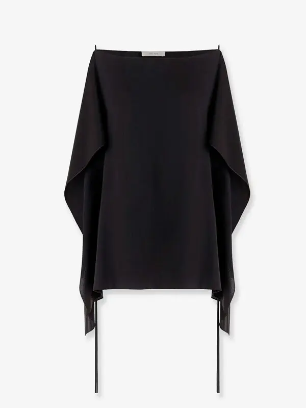 THE ROW Koray Silk Top