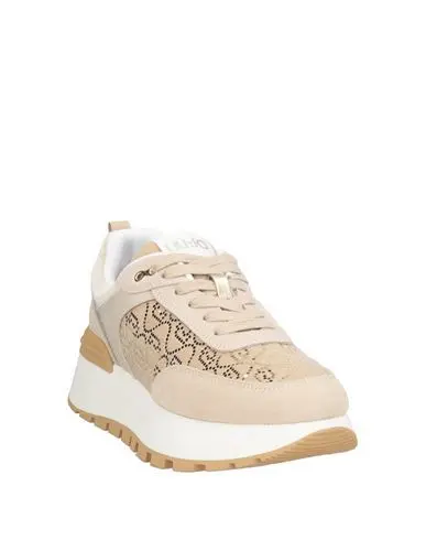 Liu Jo Low-top Sneakers With Sequins - Gold