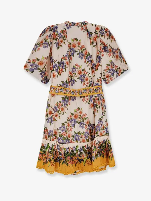 Farm Rio Cotton And Viscose Dress