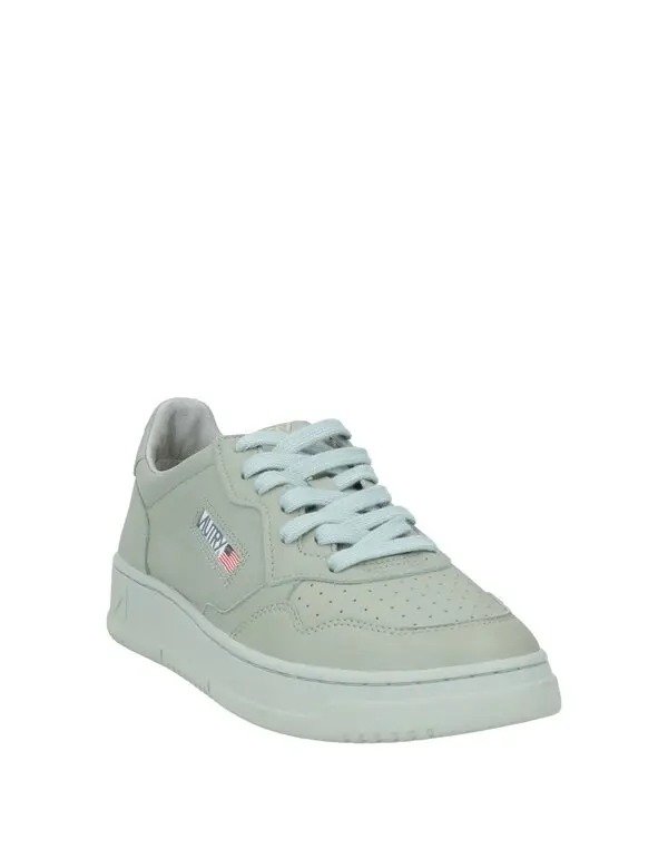 AUTRY Leather Low-top Sneakers - Sage Green