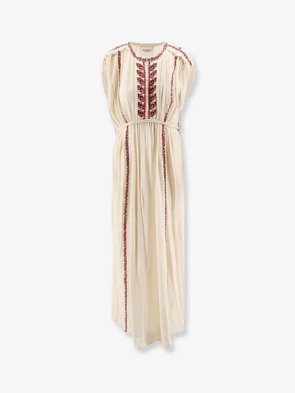 MARANT ETOILE Liviane Long Dress - Beige