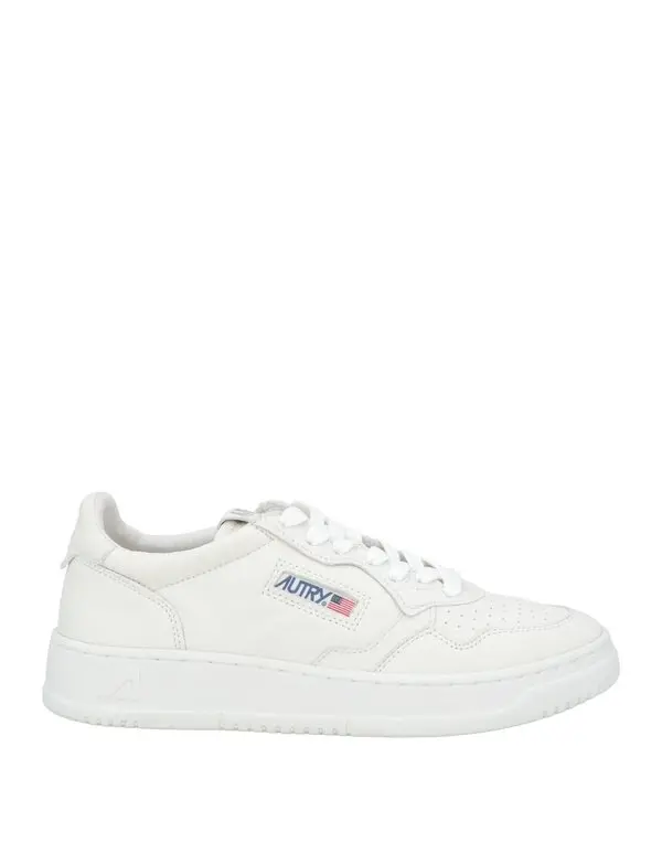 AUTRY Leather Low-top Sneakers - White
