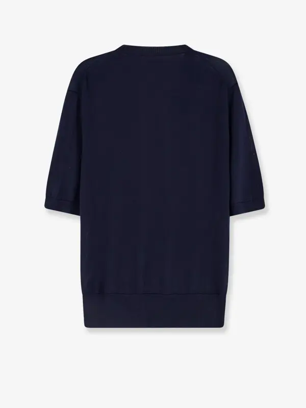 SEVEN GAUGE Lyocell Sweater - Blue