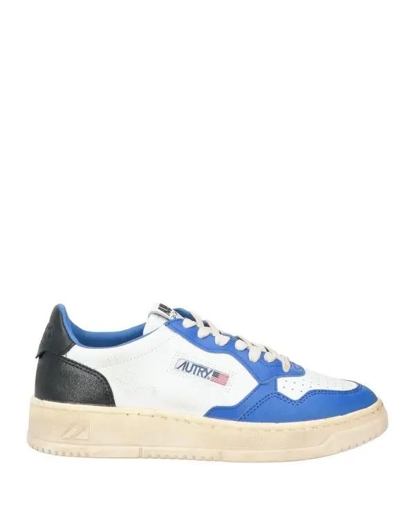 AUTRY Leather Low Top Sneakers - Blue