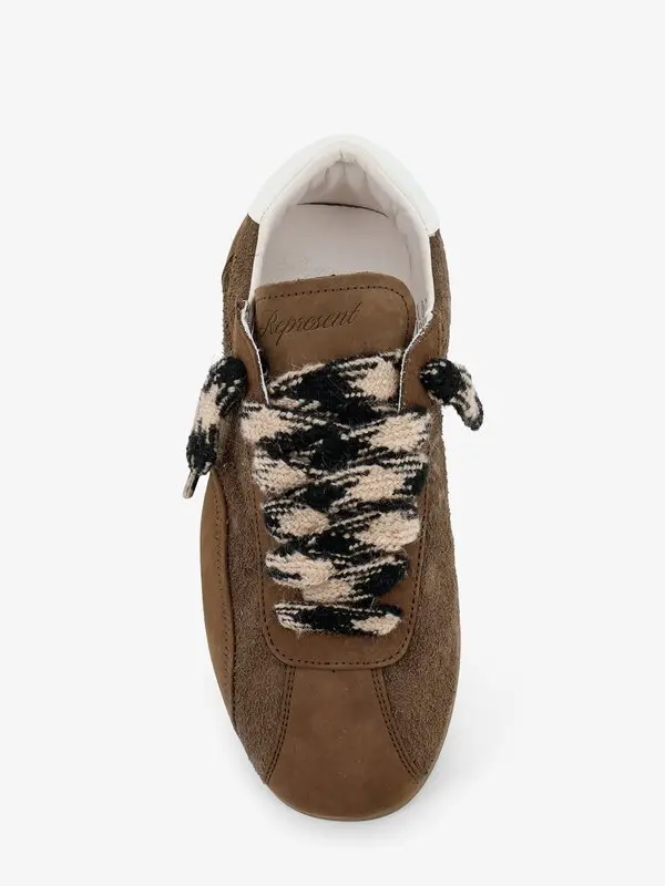 REPRESENT Suede And Nubuck Sneakers