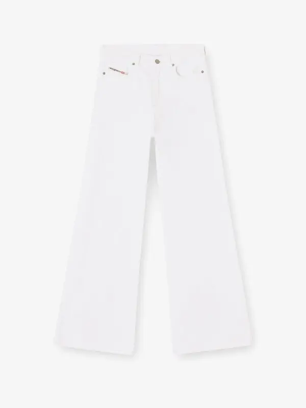 DIESEL® Cotton Blend Flared Trousers