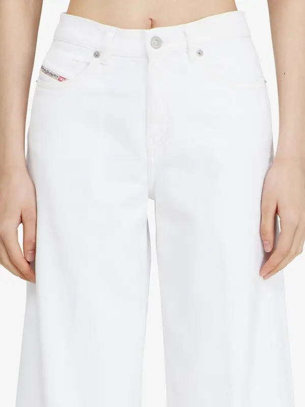 DIESEL® Cotton Blend Flared Trousers