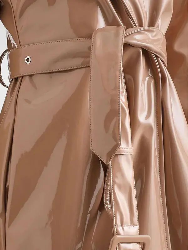 Dolce & Gabbana Vinyl Trench