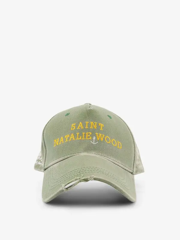 PALY Saint Natalie Wood Cotton Baseball Cap - Green
