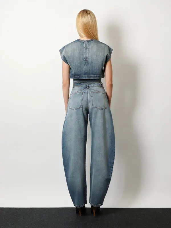 Alaïa Faded Denim - Blue