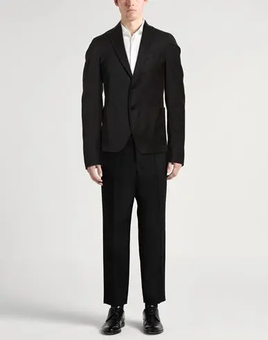 TOMBOLINI Blazer Size Virgin Wool, Viscose, Elastane - Black