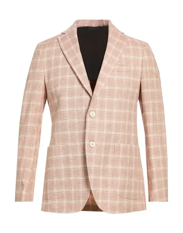 TOMBOLINI Blazer Size Linen, Cotton - Pink
