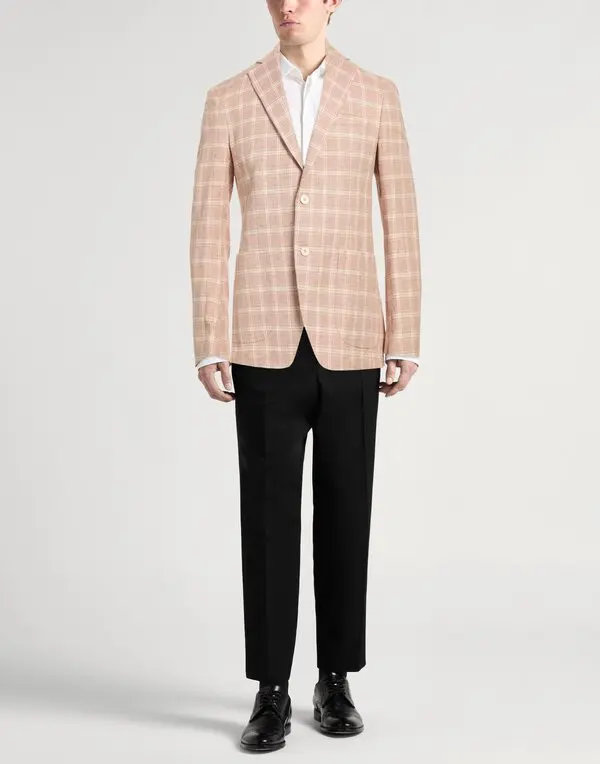 TOMBOLINI Blazer Size Linen, Cotton - Pink