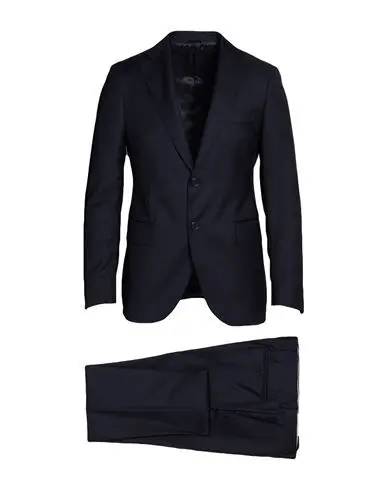 TOMBOLINI Suit Size Virgin Wool - Blue