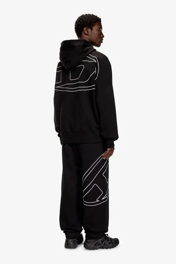 DIESEL® Cotton Long Sleeve Sweatshirt