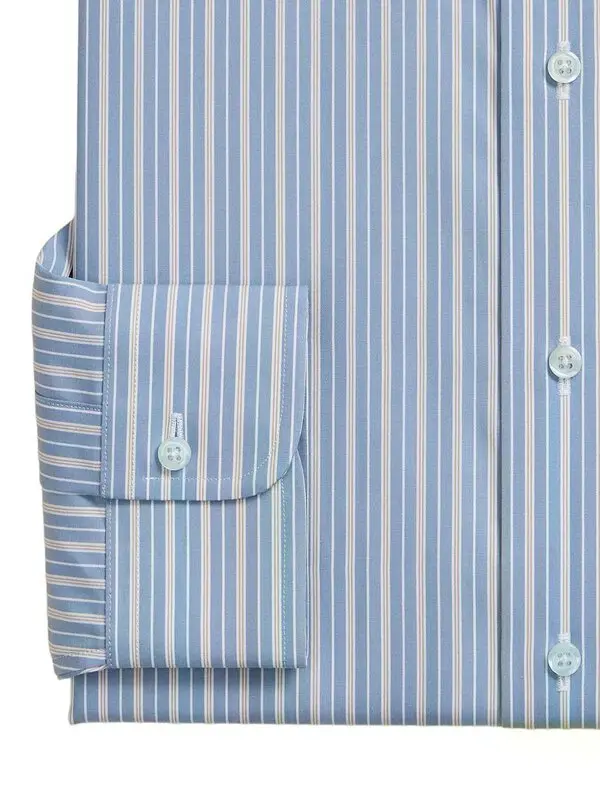 Brooks Brothers Striped Shirt - Blue