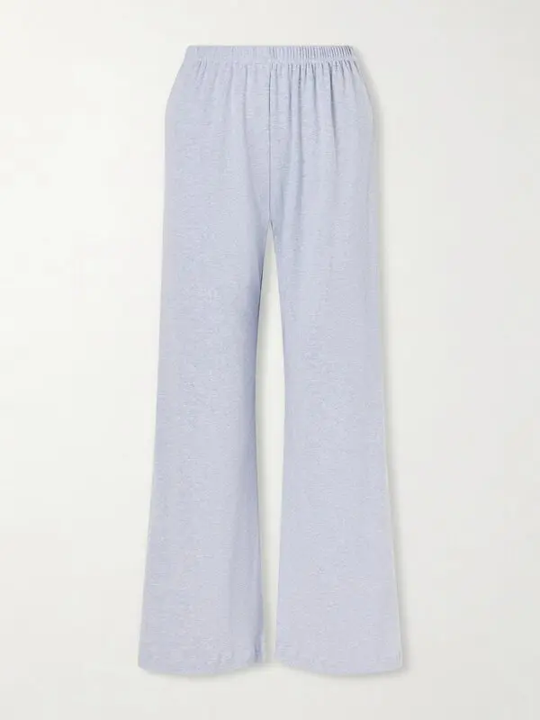 LESET Nando Cotton-jersey Track Pants