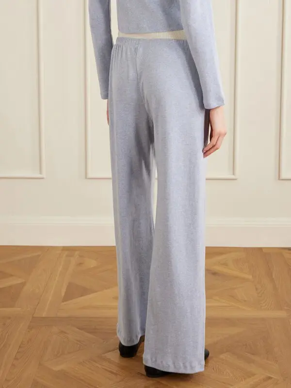 LESET Nando Cotton-jersey Track Pants