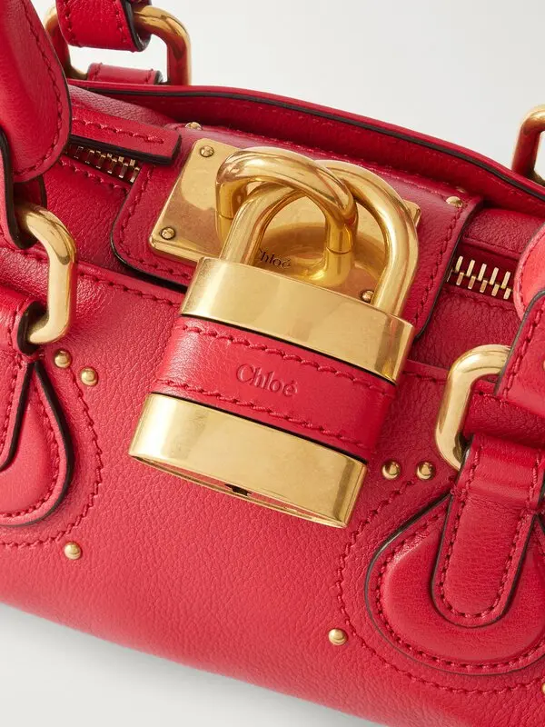 Chloé Paddington Embellished Leather Tote