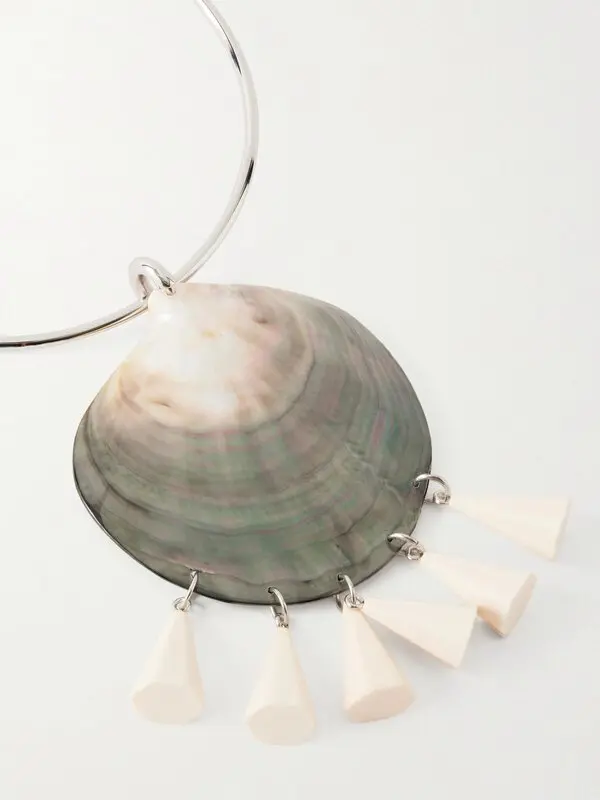 JULIETTA Nacre Shell Collar Necklace