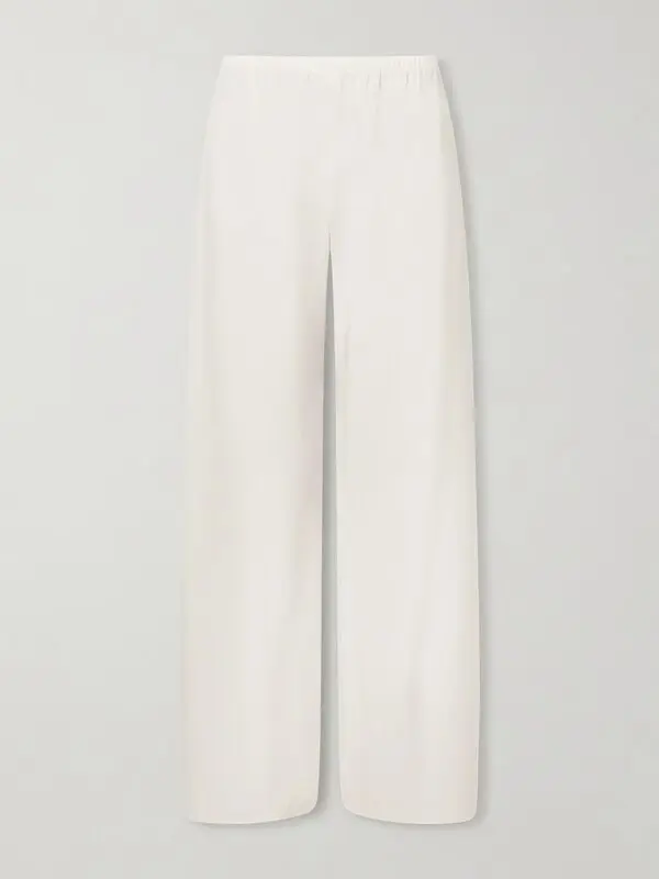 THE ROW Gala Cady Wide-leg Pants - Neutrals