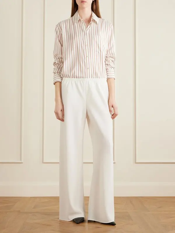 THE ROW Gala Cady Wide-leg Pants - Neutrals