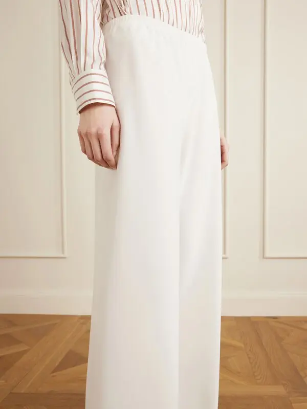 THE ROW Gala Cady Wide-leg Pants - Neutrals