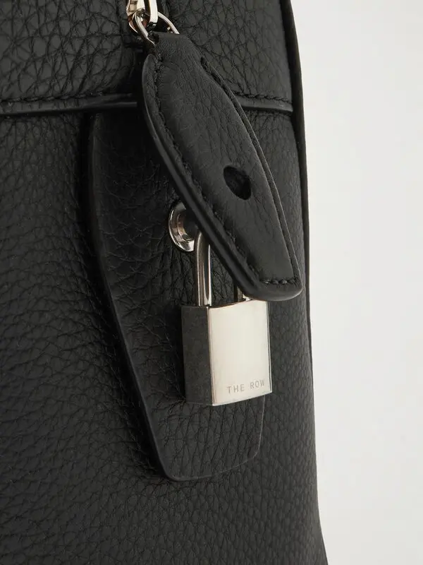 THE ROW India 12.00 Textured Leather Tote Bag