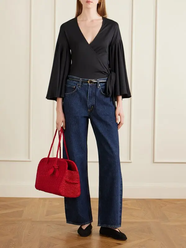 Jacquemus The Turismo Raffia Shoulder Bag