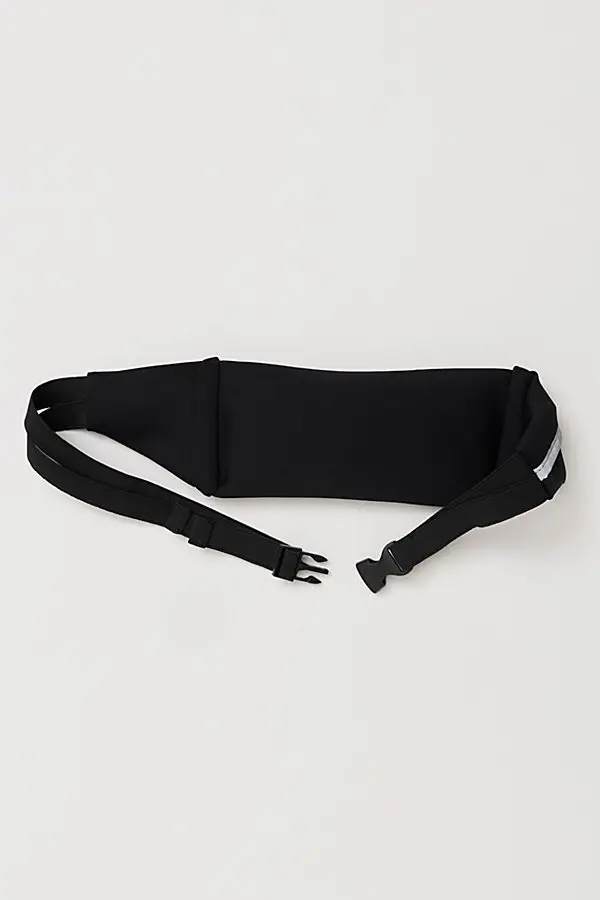 Free People Reflective Runner Belt Bag - Black