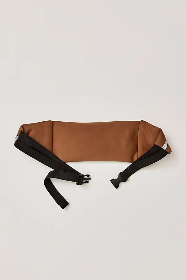 Free People Reflective Runner Belt Bag - Sandy