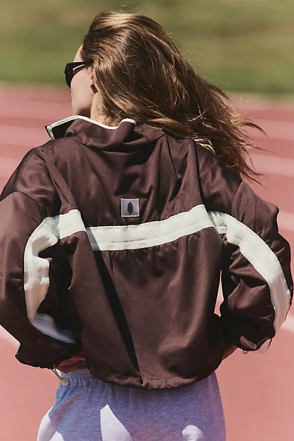 Free People Fleece-lined Pullover - Chocolate/whipped Lime