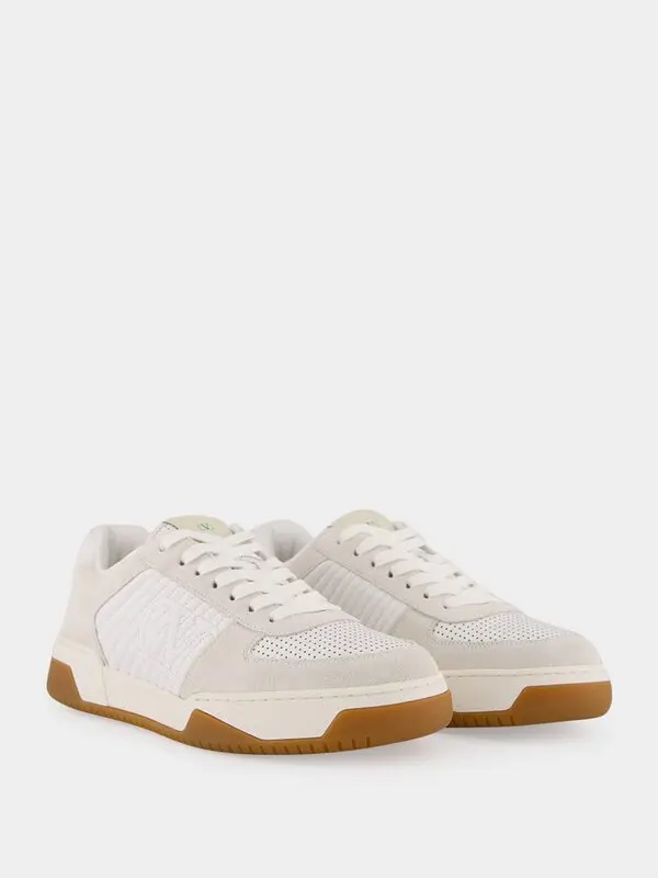 Valentino Garavani Sparry Leather Sneakers - White