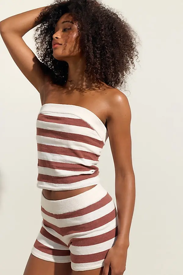 Free People Sassafras Tube Set - Honey Topaz Combo