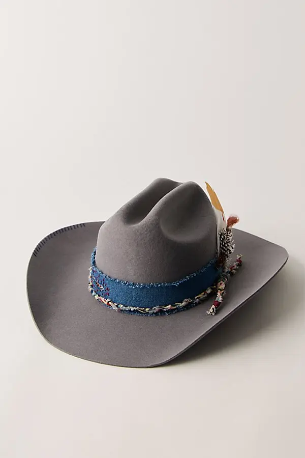 MOSSANT All Along Felt Hat - Grey