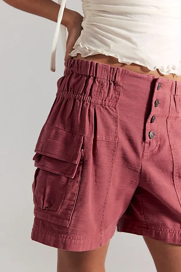 Free People We The Free Wallflower Cargo Shorts