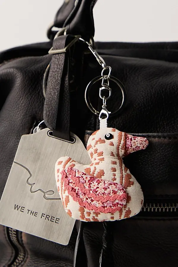Anna Sui Animal Bag Charm - Duck - Sienna