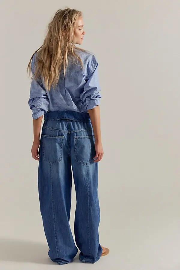 Free People On The Dock Fisherman Pull-on Jeans