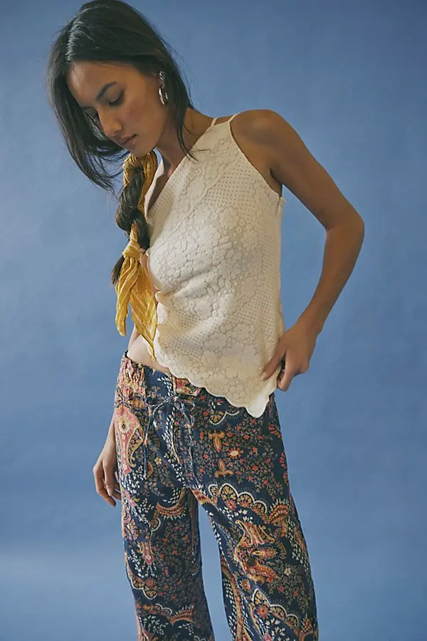 Free People Clover One-shoulder Top - Tea