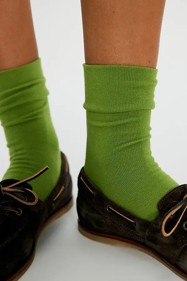 LE BON SHOPPE Sneaker Socks - Matcha