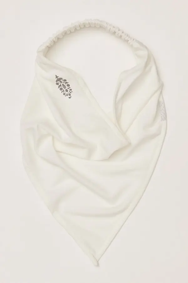 Free People New Horizons Bandana Headband - Optic White