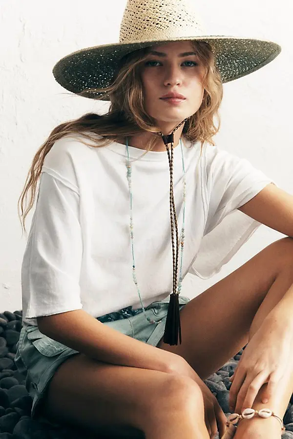 Free People Lifeguard Straw Hat