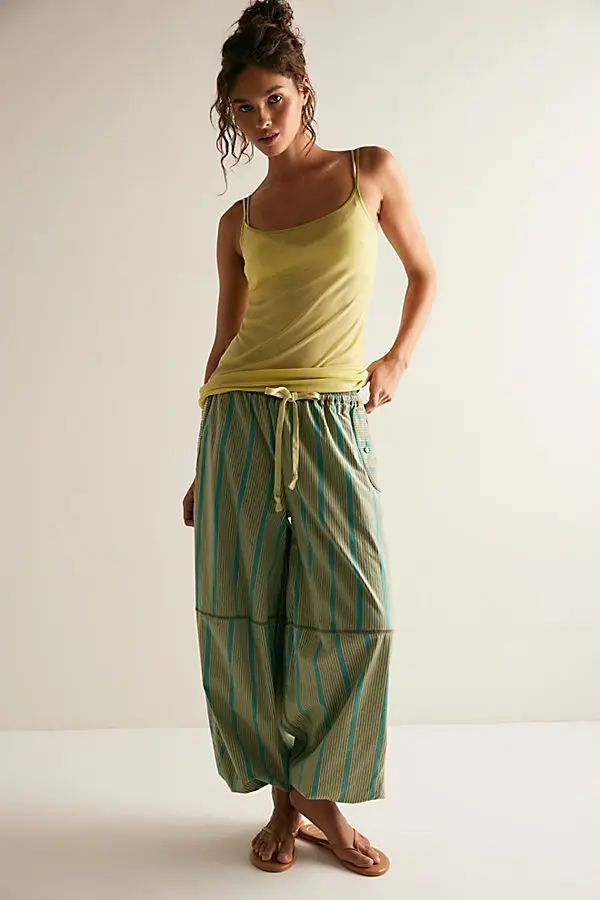 Free People Intimately Air Sign Cami - Silent Lime