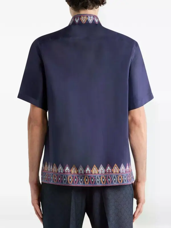 Etro Paisley-print Silk Shirt