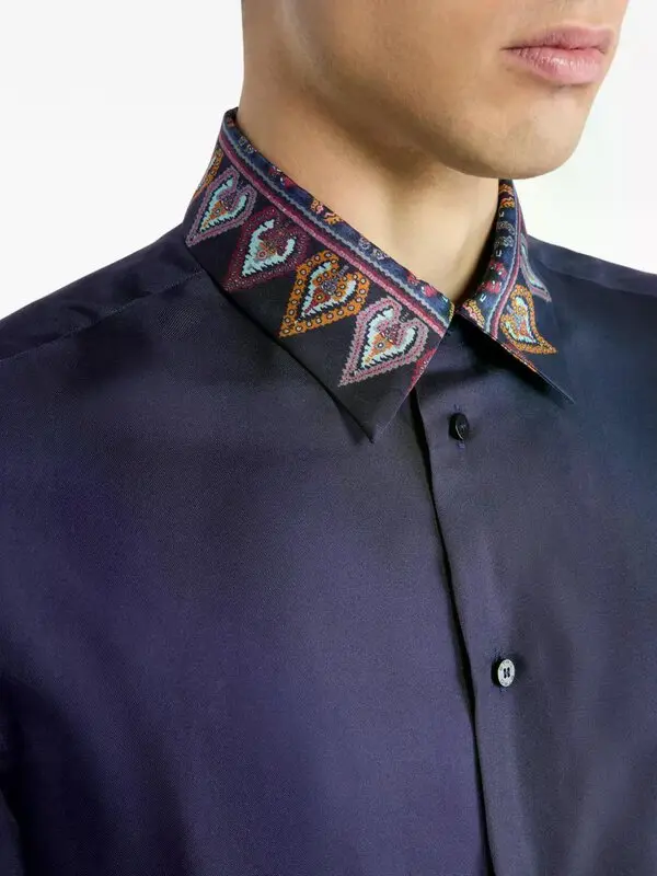 Etro Paisley-print Silk Shirt
