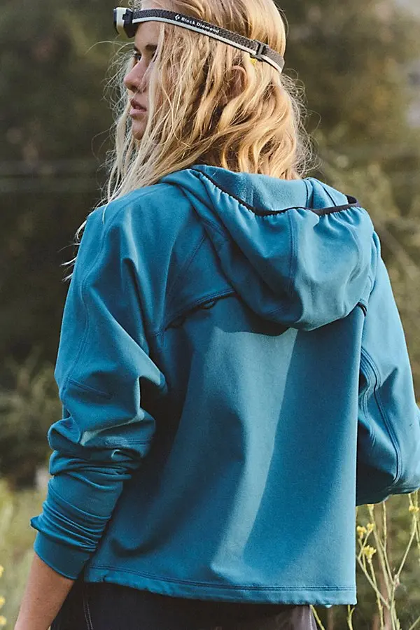 Free People Tree Hugger Water-resistant Fleece Jacket